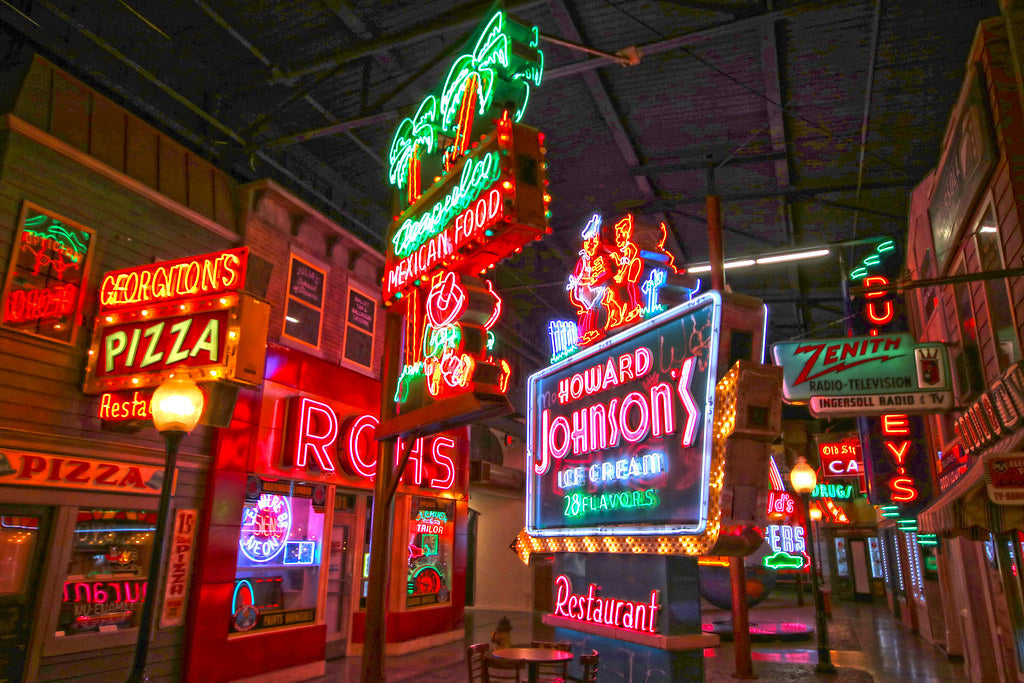 Top Four Neon Sign Museums to Visit – Fire House Neon Signs