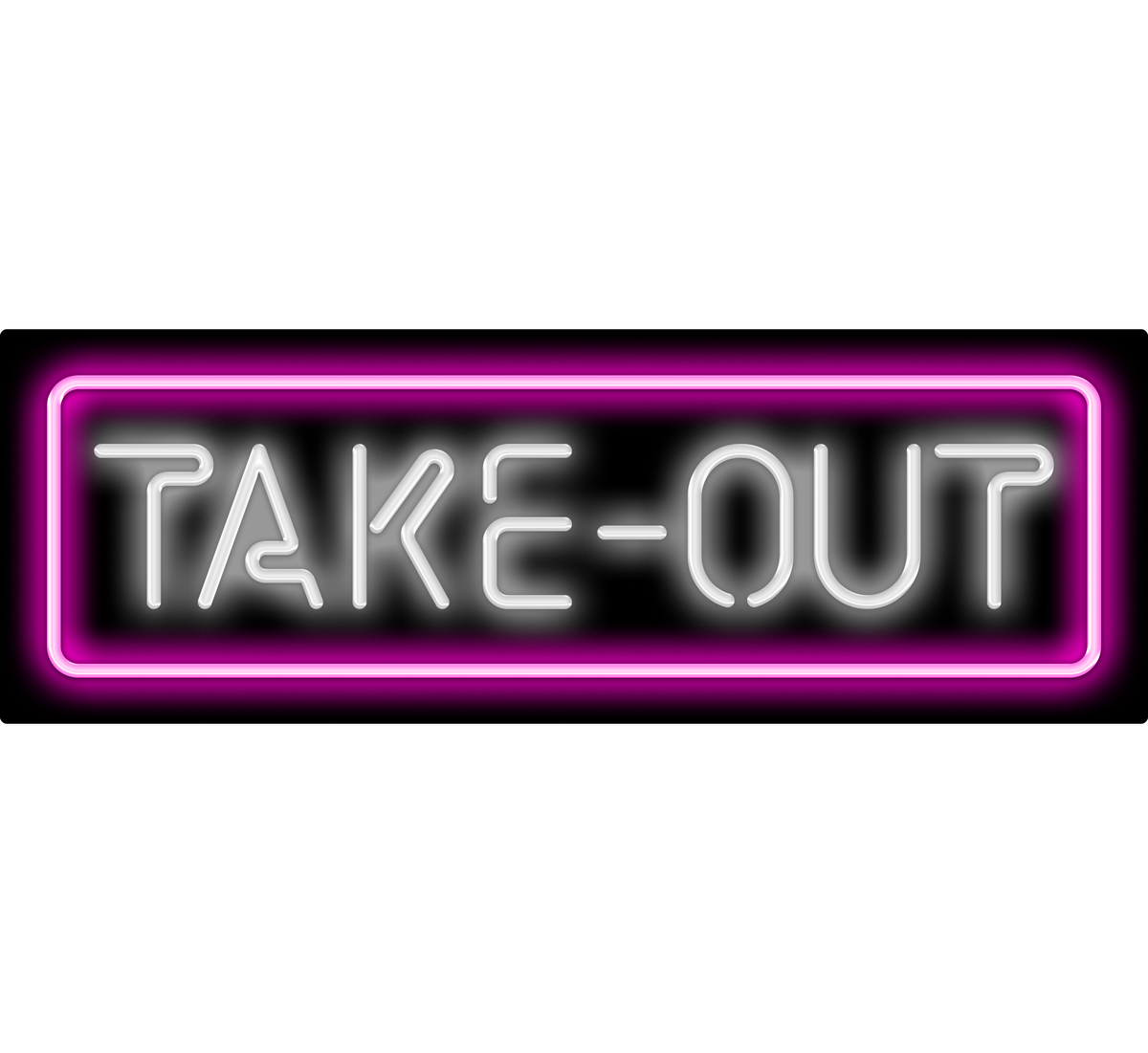 Fire House Neon Signs - Take Out Neon Sign